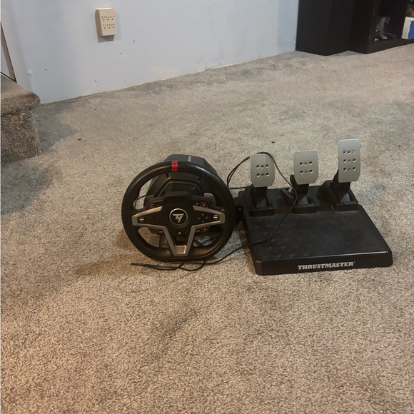 Sony | Video Games & Consoles | Sony Black And Silver Racing Wheel And ...